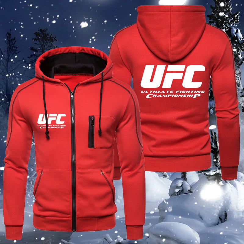 UFC Ultimate Fighting Championship MMA Gym Boxing Men Outerwear Sports ...