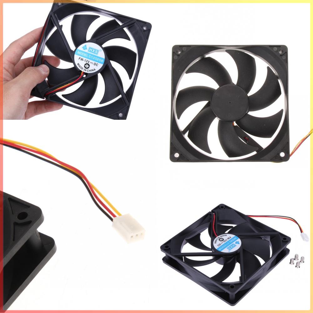 พัดลมระบายความร้อน 120 มม. 120 x 25 มม. 12v 3pin DC Brushless PC Computer | Shopee Thailand