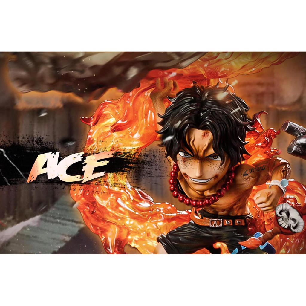 โมเดลวันพีช WCF Resin Portgas D Ace By G5 Studio - ampmodel - ThaiPick