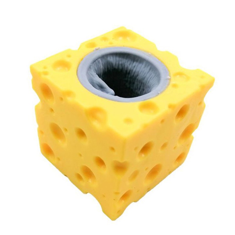 FL Fidget Toy Cheese Table Brain Training Relieve Stress Ball Set ...