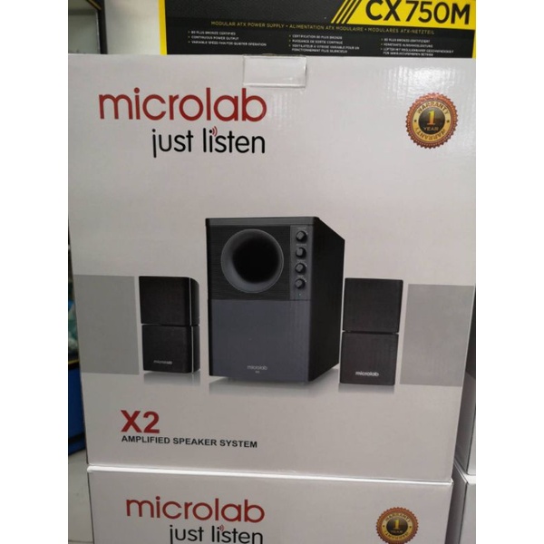 Microlab Speaker X2 ลำโพง (2.1 System)- - nammon.computer - ThaiPick