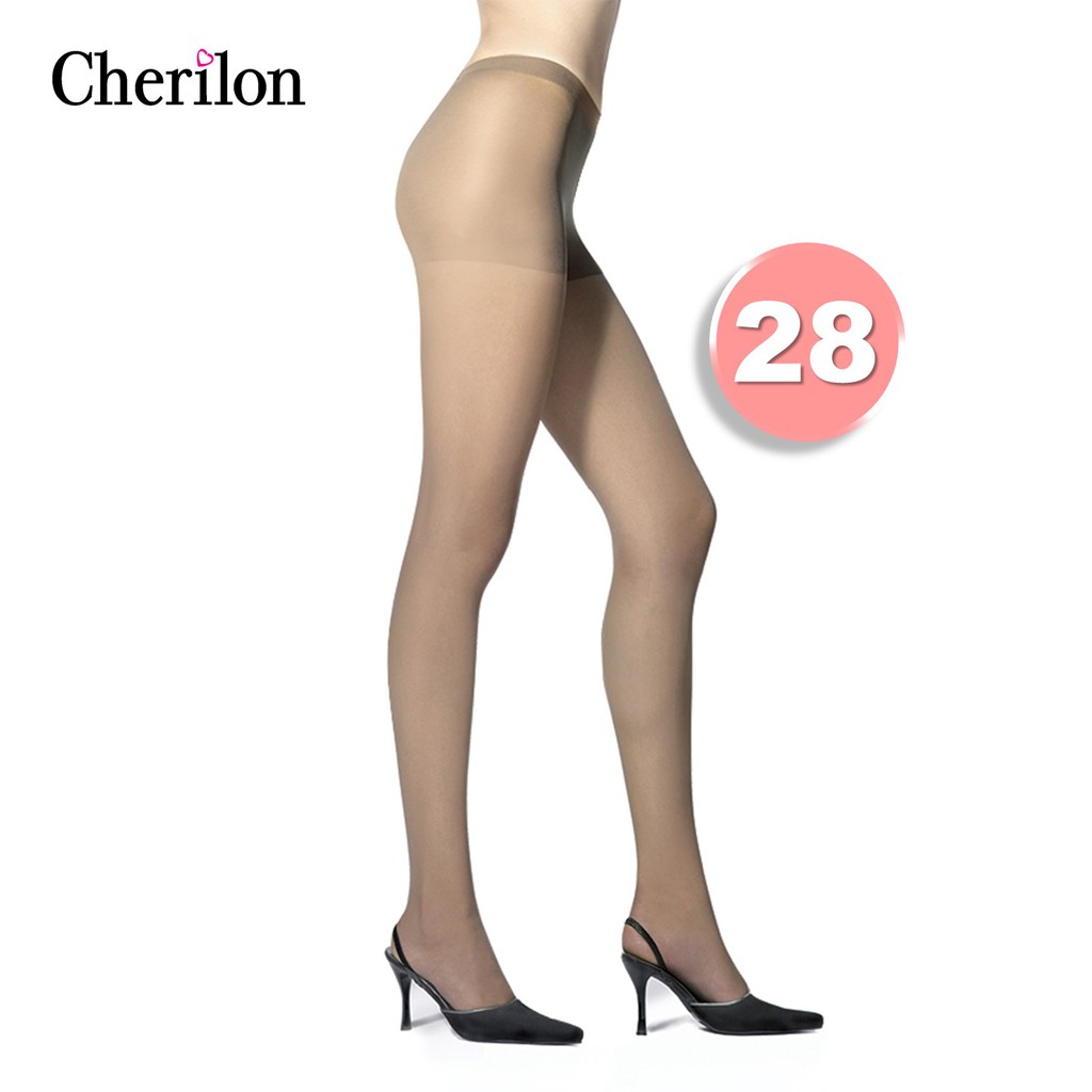 [คุ้ม 12 คู่] Cherilon เชอรีล่อน Support ถุงน่องซัพพอร์ท กระชับกล้ามเนื้อเรียวขา ผ่อนคลายความ ...