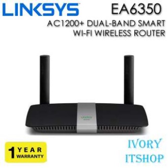 LINKSYS EA6350 AC1200+ DUAL-BAND SMART WI-FI WIRELESS ROUTER | Shopee ...