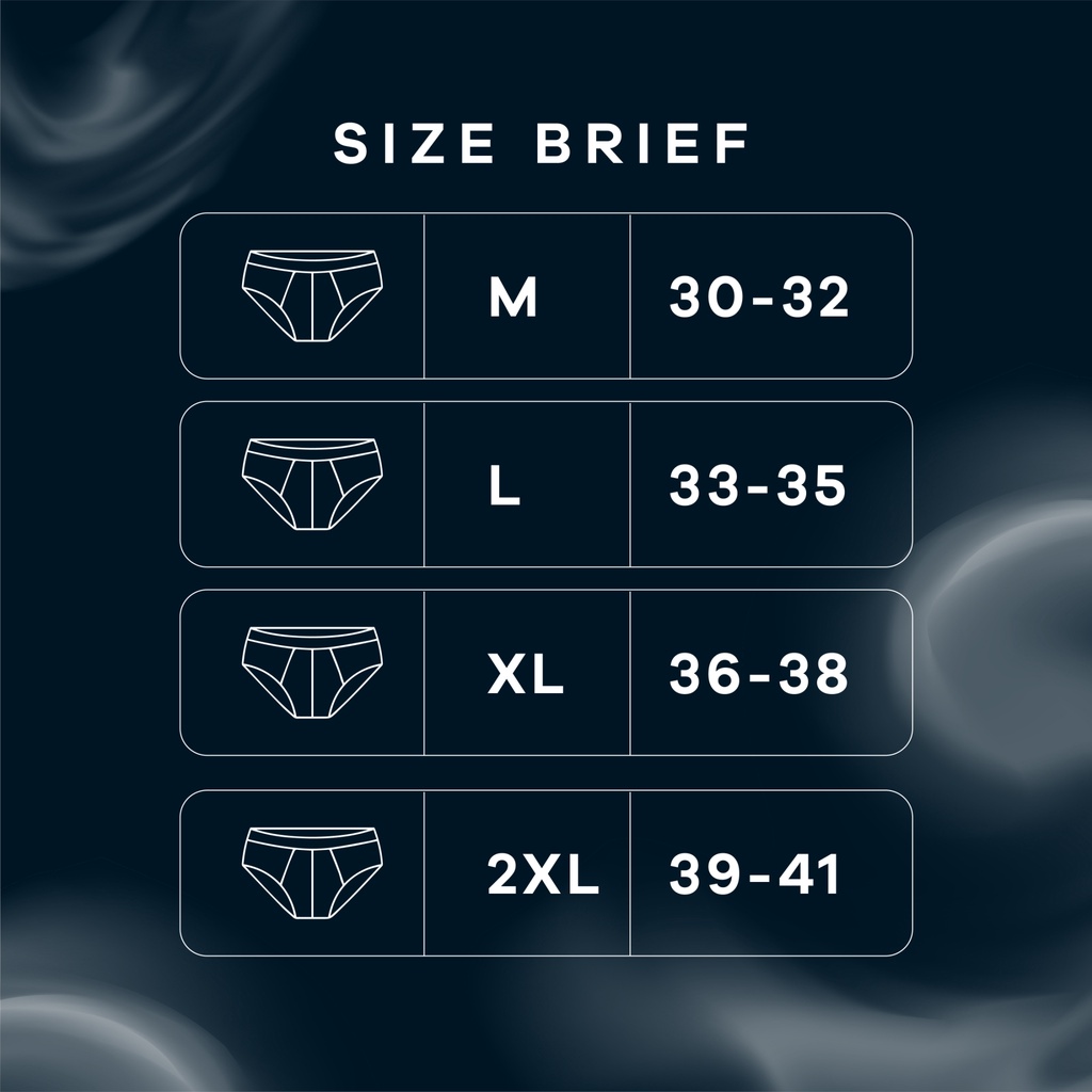 ROSSO กางเกงในชาย ทรง Brief รุ่น Infinity Cool Smart Sexy โชว์ด้าย รหัส US0-0002 (แพ็ค 6 ตัว ...