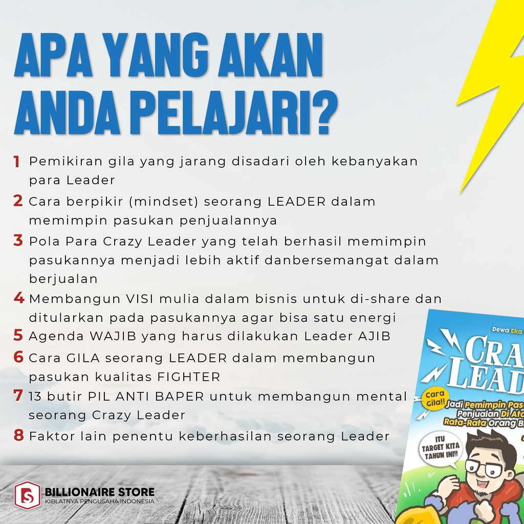 หนังสือ Book Of Eka Prayoga Crazy Leader สไตล์ธุรกิจ - tobubi.th - ThaiPick