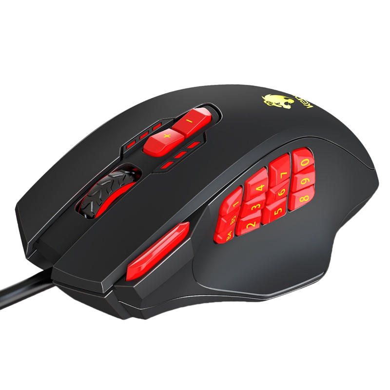 เมาส์ เมาส์KCPDS Mouse MultiKey Macro Programming Gaming Wired Optical ...