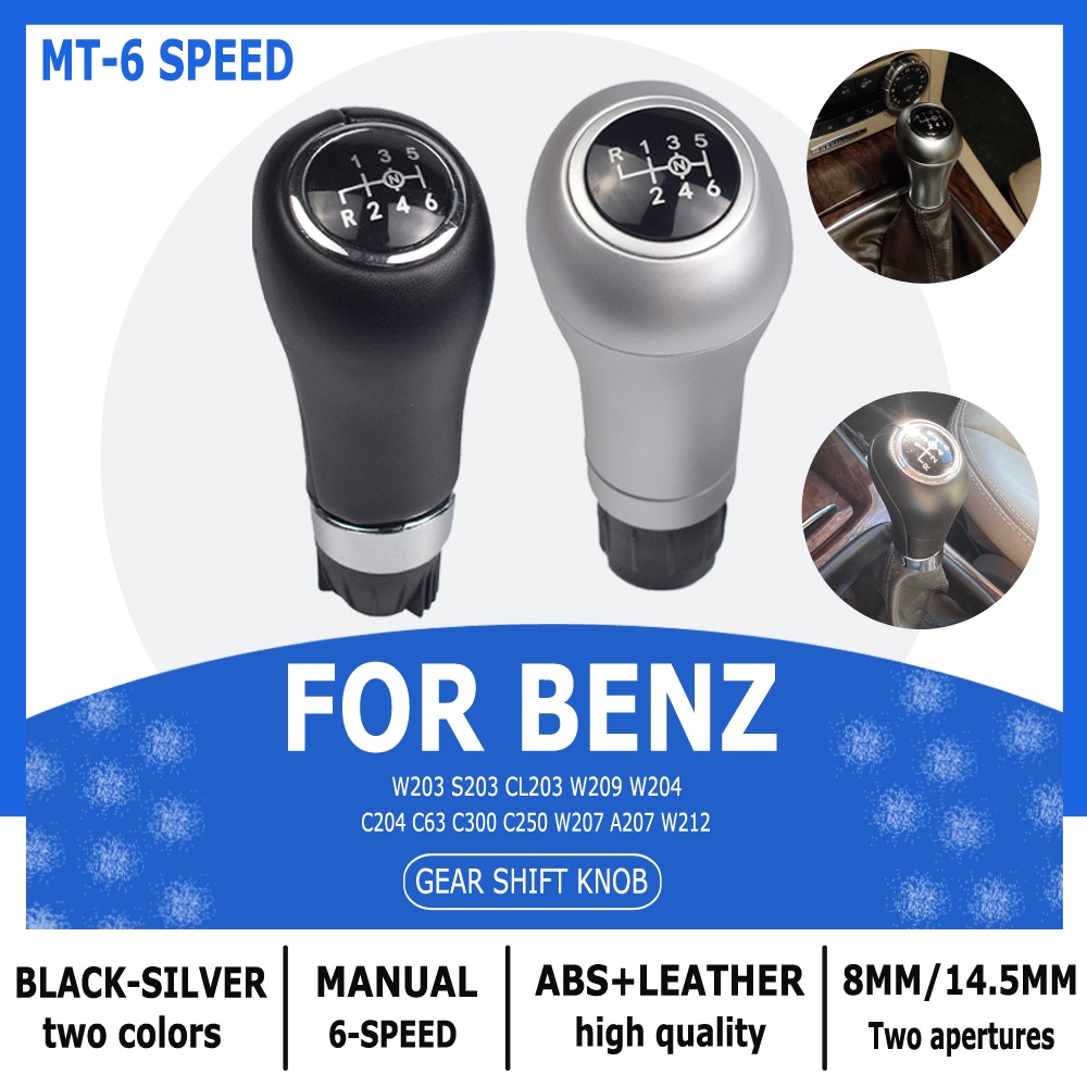 ใหม่ 6 สปีดเกียร์รถเกียร์ SHIFT KNOB Shifter LEVER Gaiter Boot สำหรับ ...