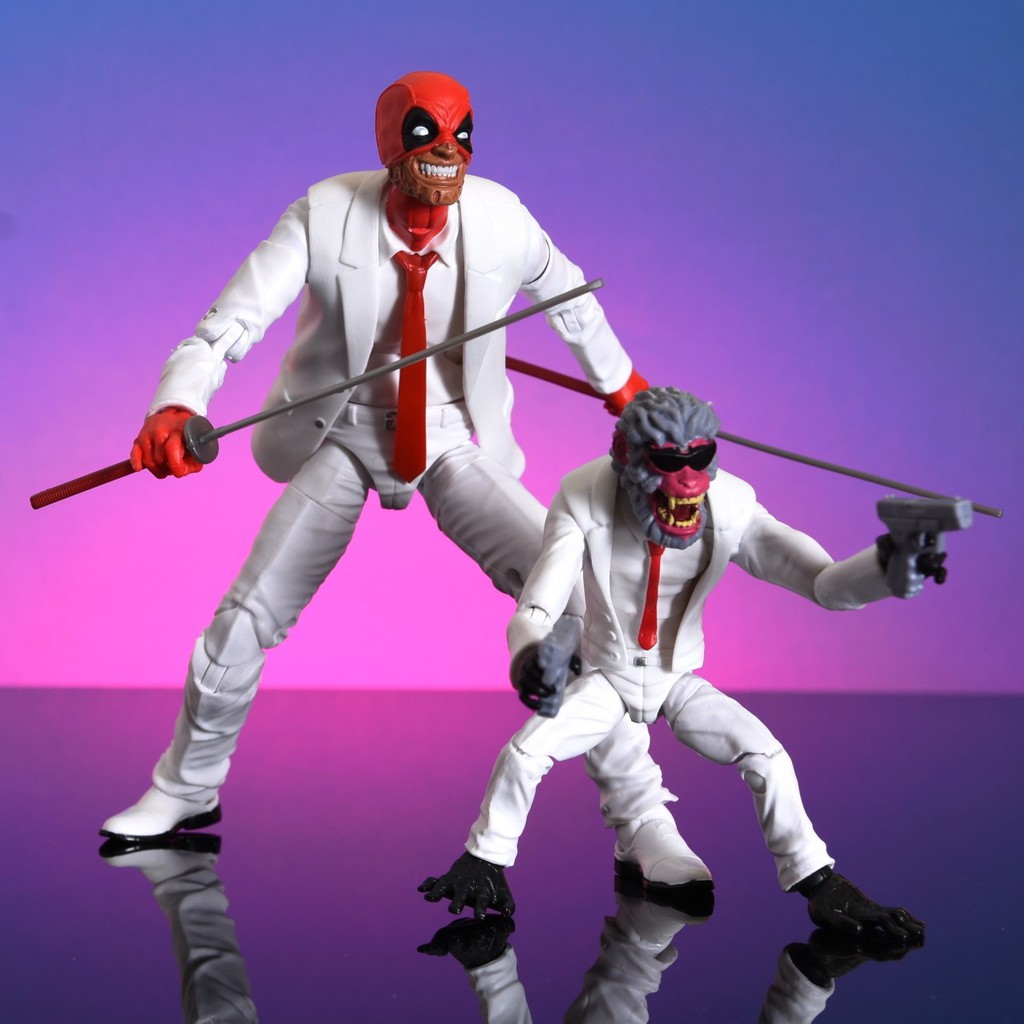 Hasbro: Marvel Legends Deadpool and Hit-Monkey ขนาด 6 นิ้ว สินค้าใหม่ ...