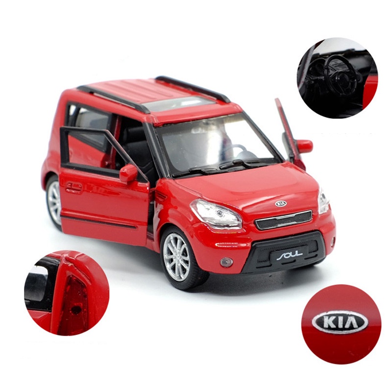 Best selling 1:36 Kia SOUL off-road alloy car model,simulation die ...