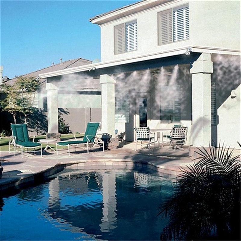 15M Water Mist Spray For Booth And Outdoor Nebulizer Pump Misting ...