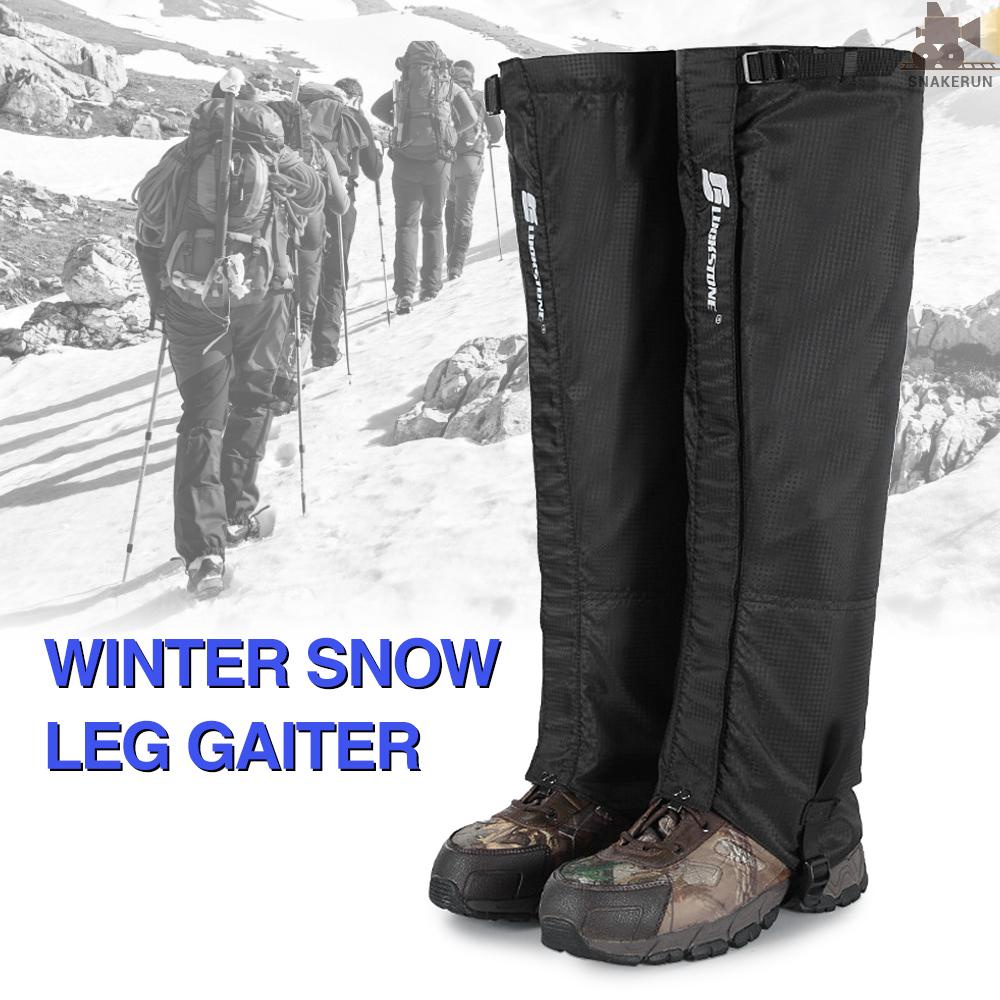 Snakerun Long Gaiters Thermal Water-resistant Legs Protection Cover ...