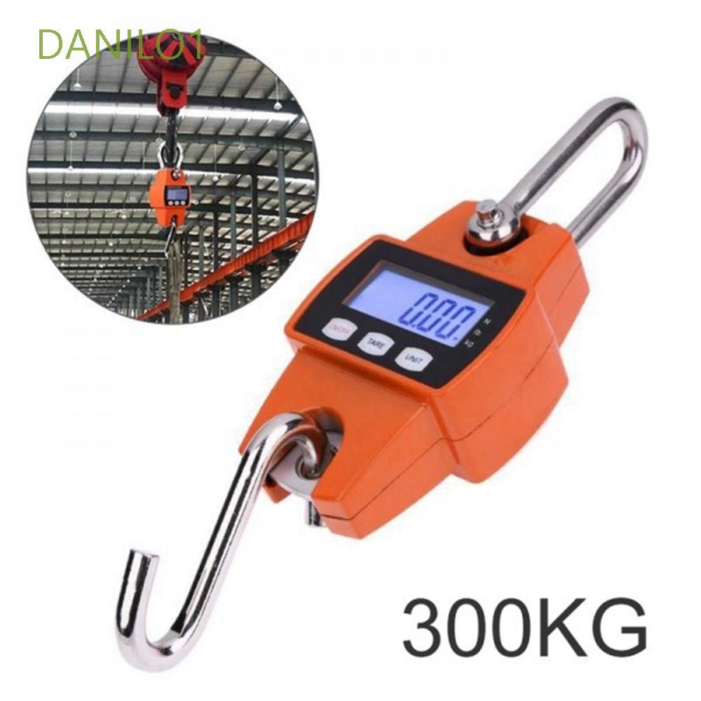 DANILO1 Portable Weighing Scales Mini Hanging Hook Crane Scale 300kg ...