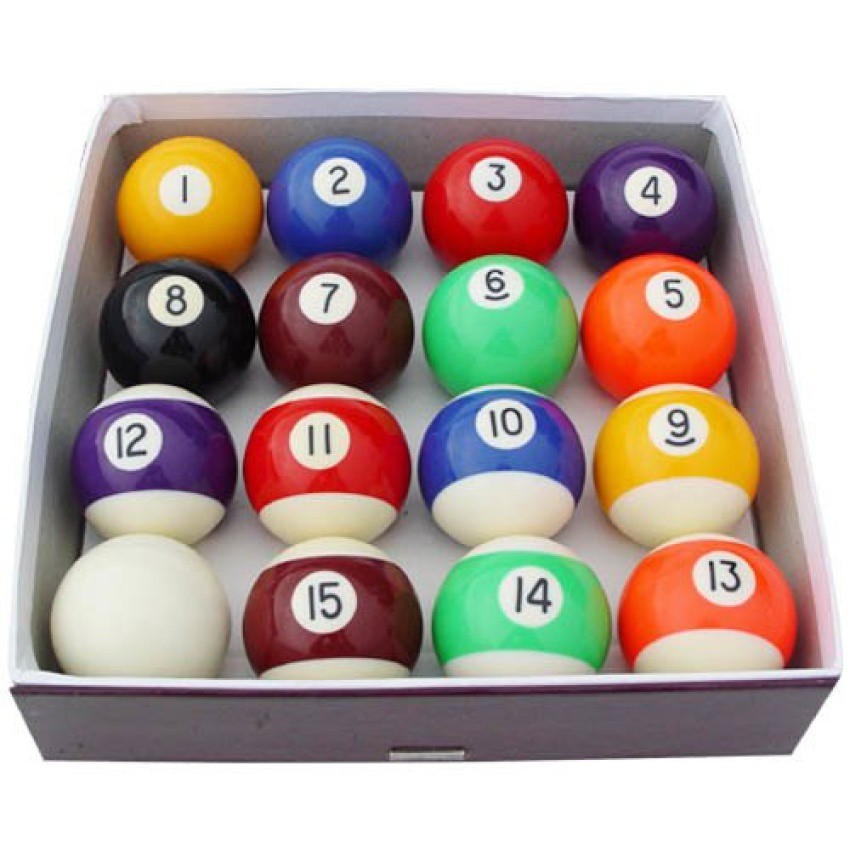 Pool ball 1-15 with white ball | Shopee Thailand