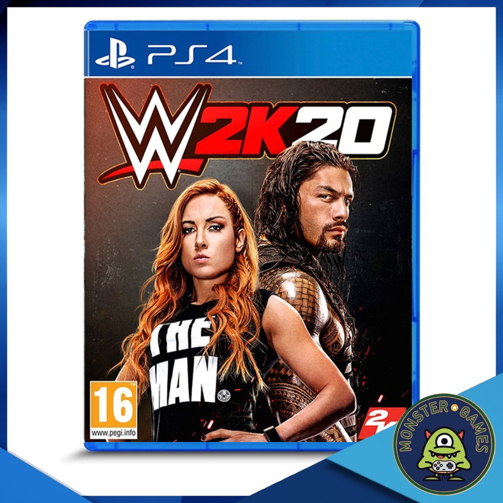 W2K20 Ps4 Game แผ่นแท้มือ1 (W2K2020 Ps4)(WWE 2K20 Ps4)(WWE 20 Ps4)(WWE ...