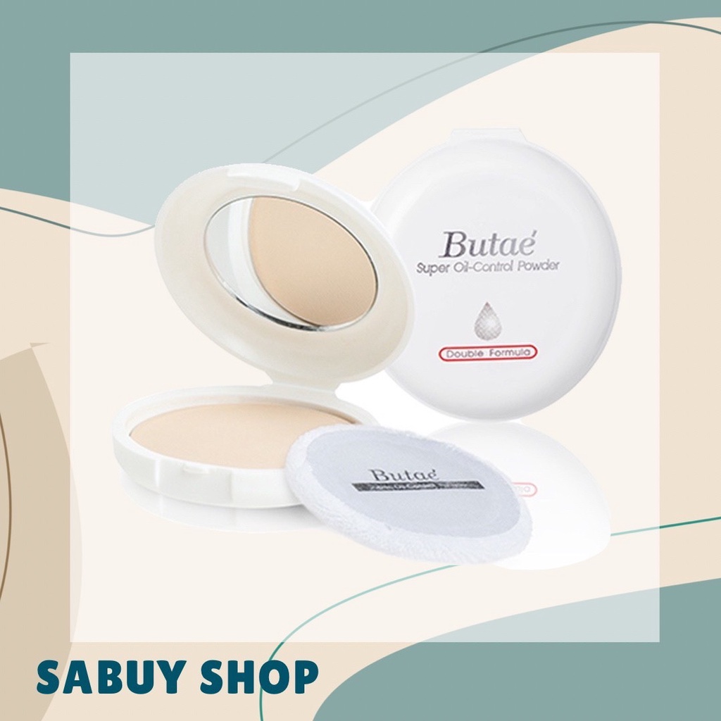 แป้งพัฟบูเต้ Butae Super Oil-Control Powder Double Formula 02 Soft ...