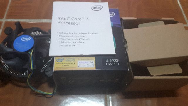 CPU (ซีพียู) INTEL 1151 CORE I5-9400F 2.90 GHz ประกัน jib 2 ปี 6 เดือน - pao_bt - ThaiPick