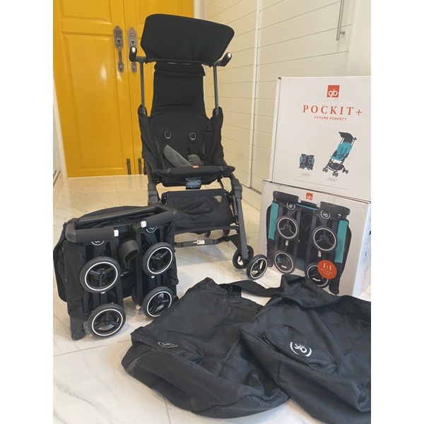 รถเข็นเด็ก Pockit Plus GB มือสอง สภาพใหม่ | Shopee Thailand