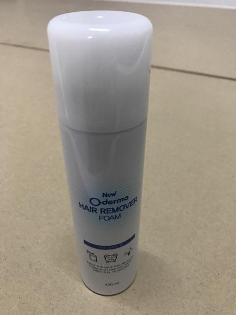 โฟมมูสกำจัดขน O-Derma Hair Remover Foam (120ml) | Shopee Thailand