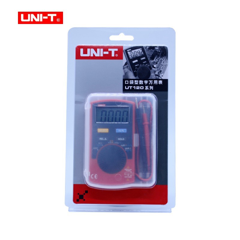 UNI-T UT120C Pocket Mini Multimeter 600V 400mA Digital multimeter ...