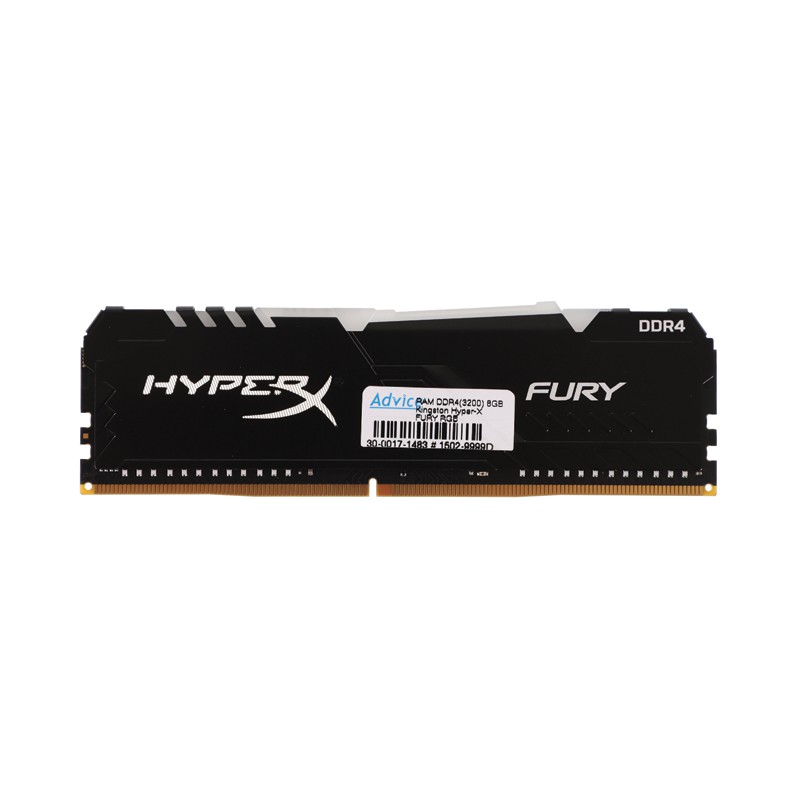 RAM DDR4(3200) 8GB Kingston Hyper-X FURY RGB (HX432C16FB3A/8) à¹ à¸£à ...