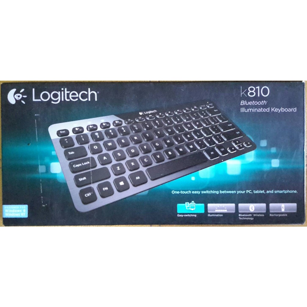 Logitech Bluetooth Illuminated Keyboard K810 แป้นพิมพ์ไร้สาย แถมยังเรืองแสงได้ด้วย | Shopee Thailand