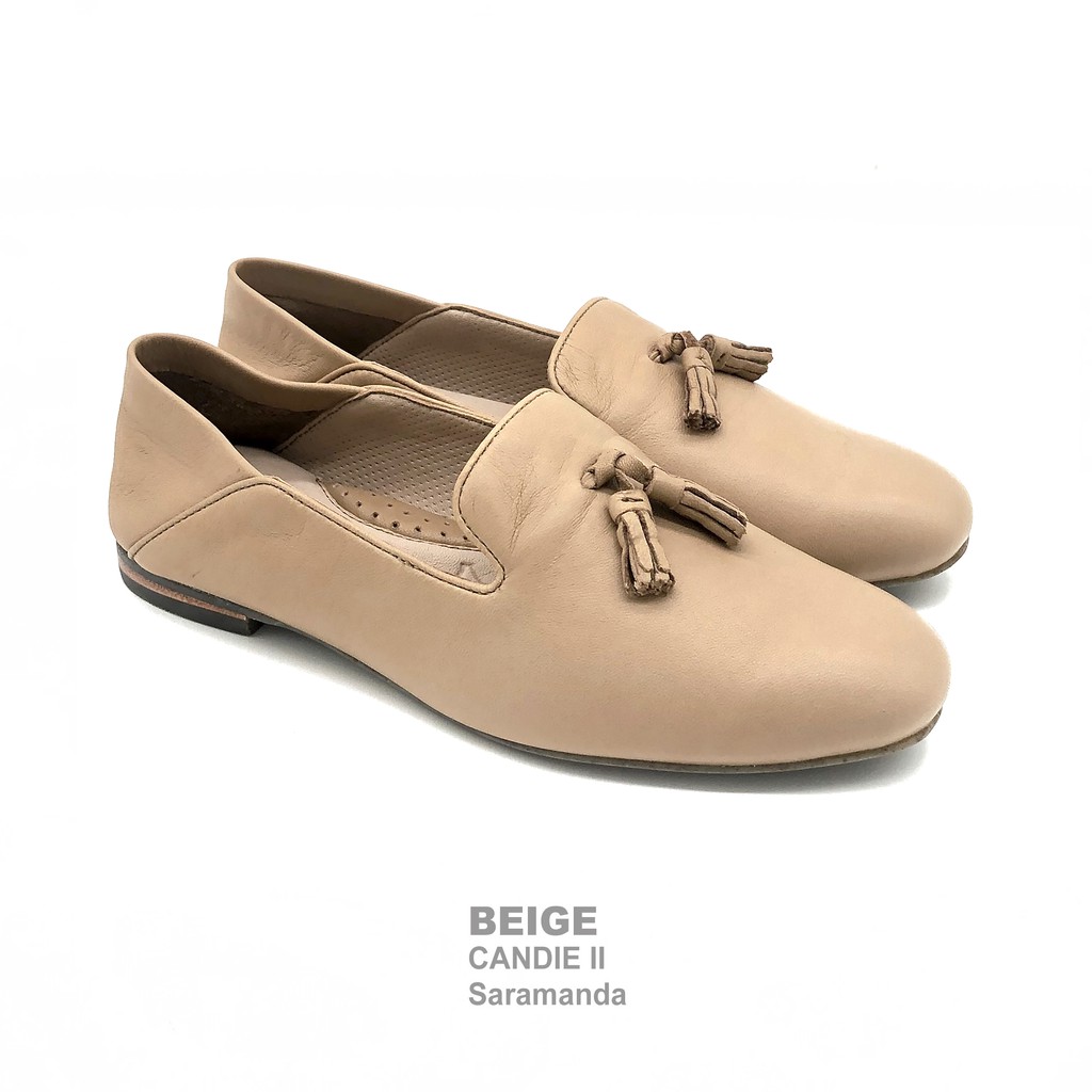 Saramanda รุ่น 182021AL Candie II รองเท้าโลฟเฟอร์ผู้หญิง แบบมีพู่ หนัง ...