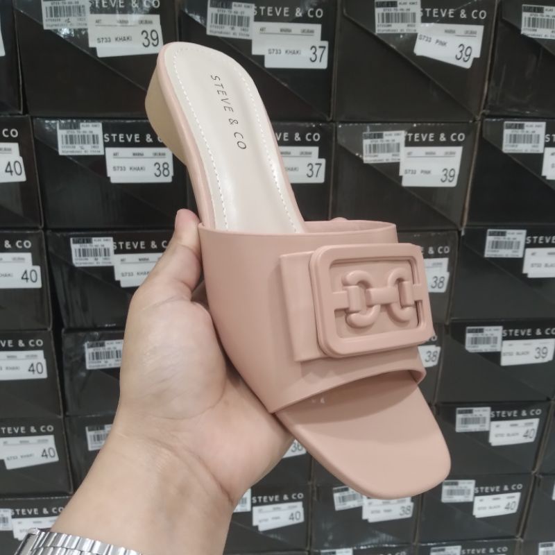 Steve Co️ รองเท้าแตะ ส้นหนา ใส่สบาย สําหรับผู้หญิง ไซซ์ 36-40 ...