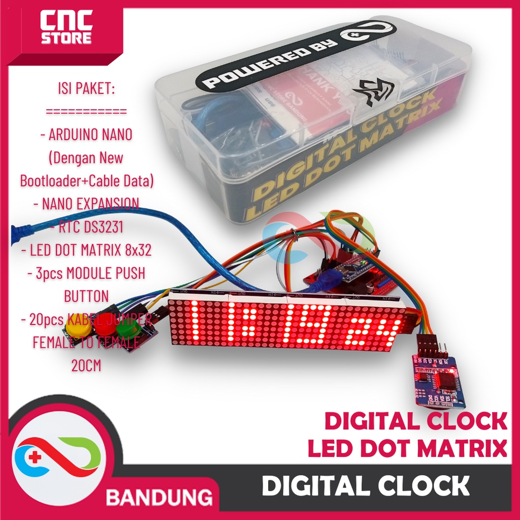 DIGITAL CLOCK แบบ Dot Matrix LED ถูกที่สุด พร้อมโปรโมชั่น ก.พ. 2025 ...