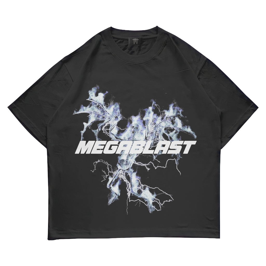 Megablast - KAOS VINTAGE OVERSIZE COMBED 24S - megablastif.th - ThaiPick