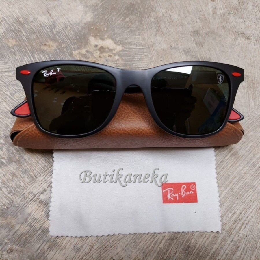 ของแท้ 100 Rayban wayfarer italia rb2140 901 สีดํา สไตล์คลาสสิก ...