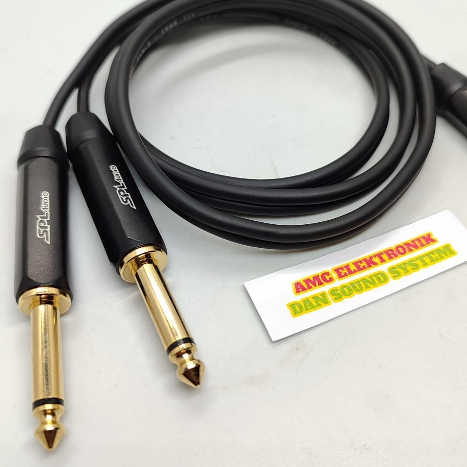 สาย Hp JACK INPUT 3.5 ถึง DUAL AKAI MONO SPL AUDIO GCD 800m ...