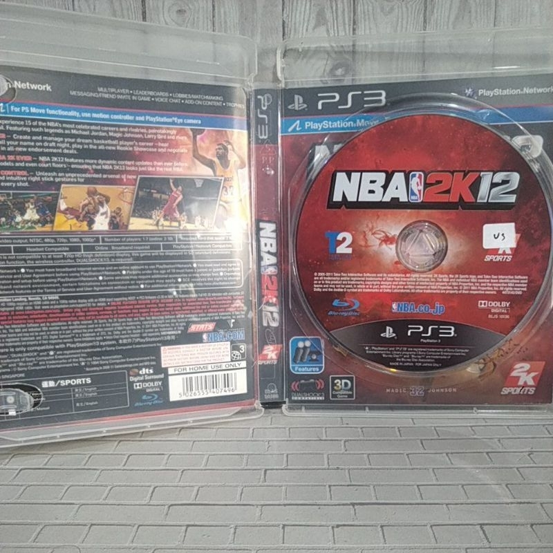 Bd Original PS3 NBA 2k12 Usa กล่องและฝาครอบ ภาษาอังกฤษ - ichenhidayatoa.th - ThaiPick