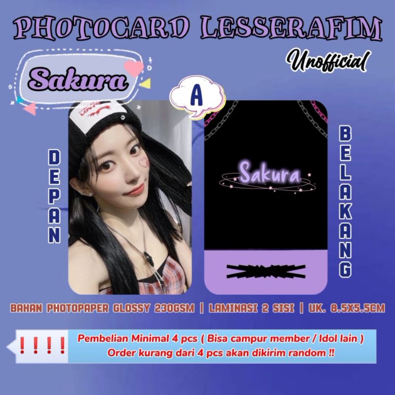 Lesserafim Photocard ถูกที่สุด พร้อมโปรโมชั่น มี.ค. 2025 | BigGoเช็ค ...