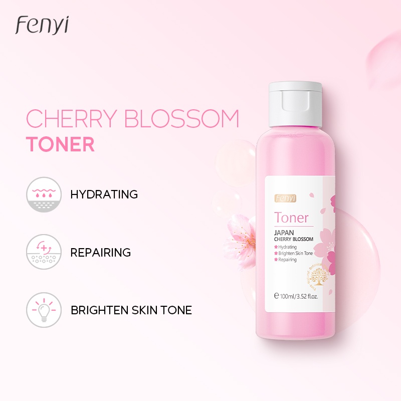 Fenyi Japan โทนเนอร์ ดอกซากุระ ให้ความชุ่มชื้น ซ่อมแซมผิว ปรับสีผิวให้ ...