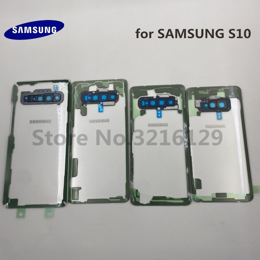 ฝาครอบแบตเตอรี่ แบบใส สําหรับ SAMSUNG Galaxy S7 edge S8 S9 note 8 note 9 note10 S10E S10+PLUS 5G ...