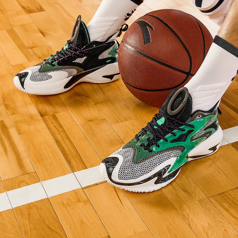 Anta SHOCK THE GAME 3 SHOCK WAVE 3 รองเท้ากีฬา รองเท้าบาสเก็ตบอล กัน ...