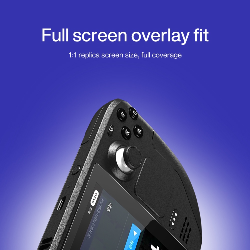 SmartDevil AR เพิ่มความโปร่งใส กระจกนิรภัย ฟิล์มกันรอยหน้าจอ สําหรับ SteamDeck Descending ...