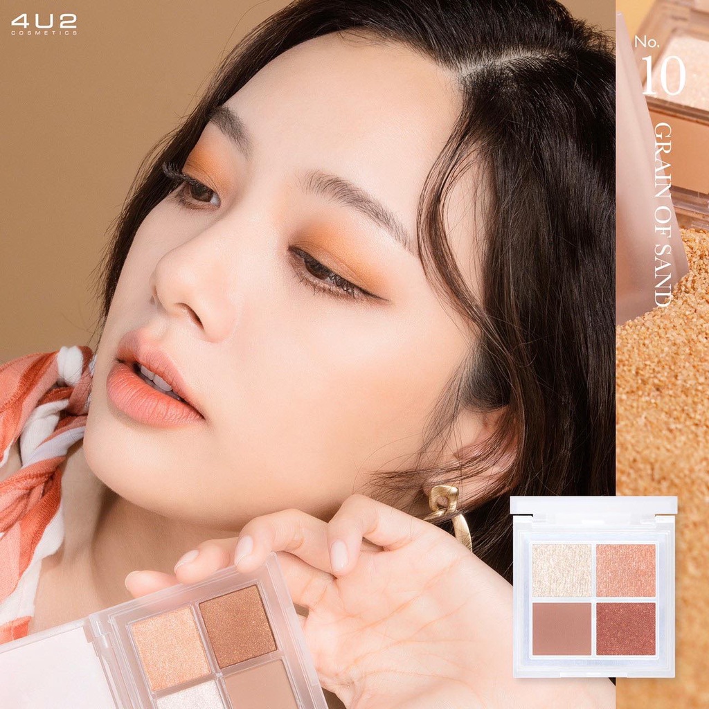 4U2 EYESHADOW PALETTE 2 Natural Selected - chiangmaidirectshop - ThaiPick