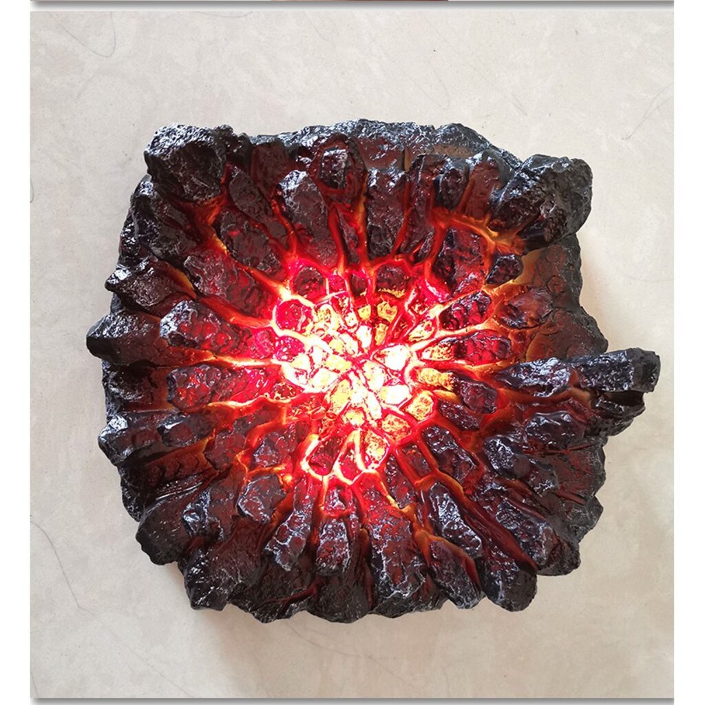 GK Resin Diorama magma burst light up งานเรซิ่น ฐานฉากแมกม่าระเบิด ...