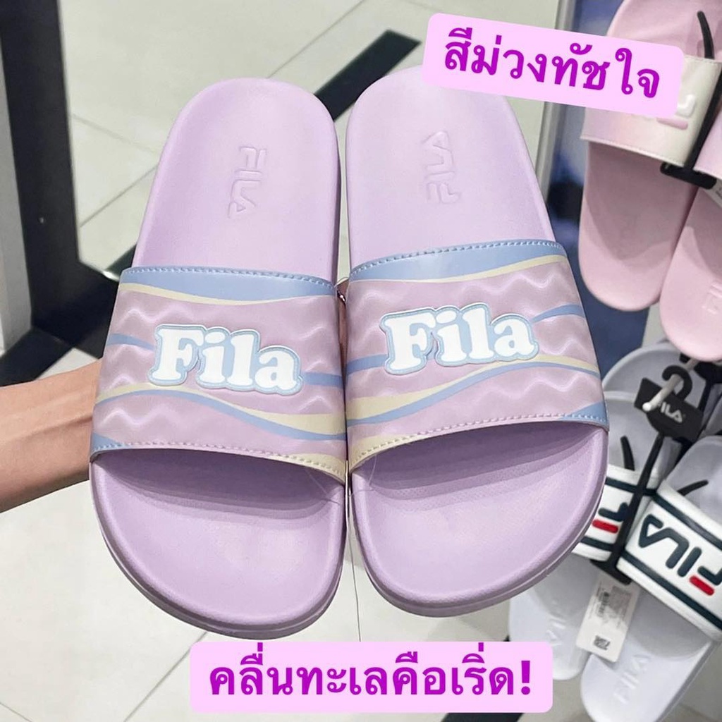NEW2022มาใหม่(ราคาป้าย 690) FILA Chill รองเท้าแตะผู้หญิง SIze.38-40-41 - deztinies_ploypearn ...