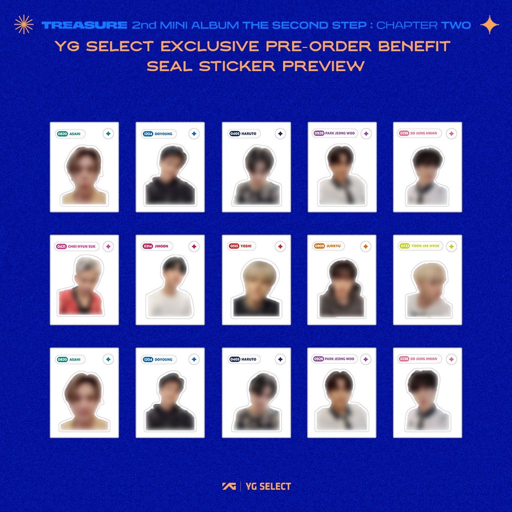 TREASURE - 2nd MINI ALBUM THE SECOND STEP CHAPTER TWO PHOTOBOOK ver ...