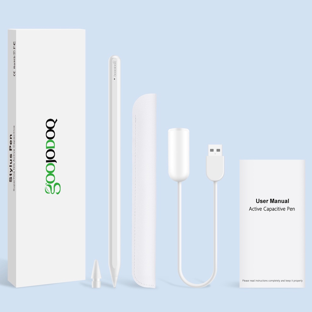 GOOJODOQ 12th Stylus Lip Pencil พร้อม Palm Rejection พร้อม Wireless ...