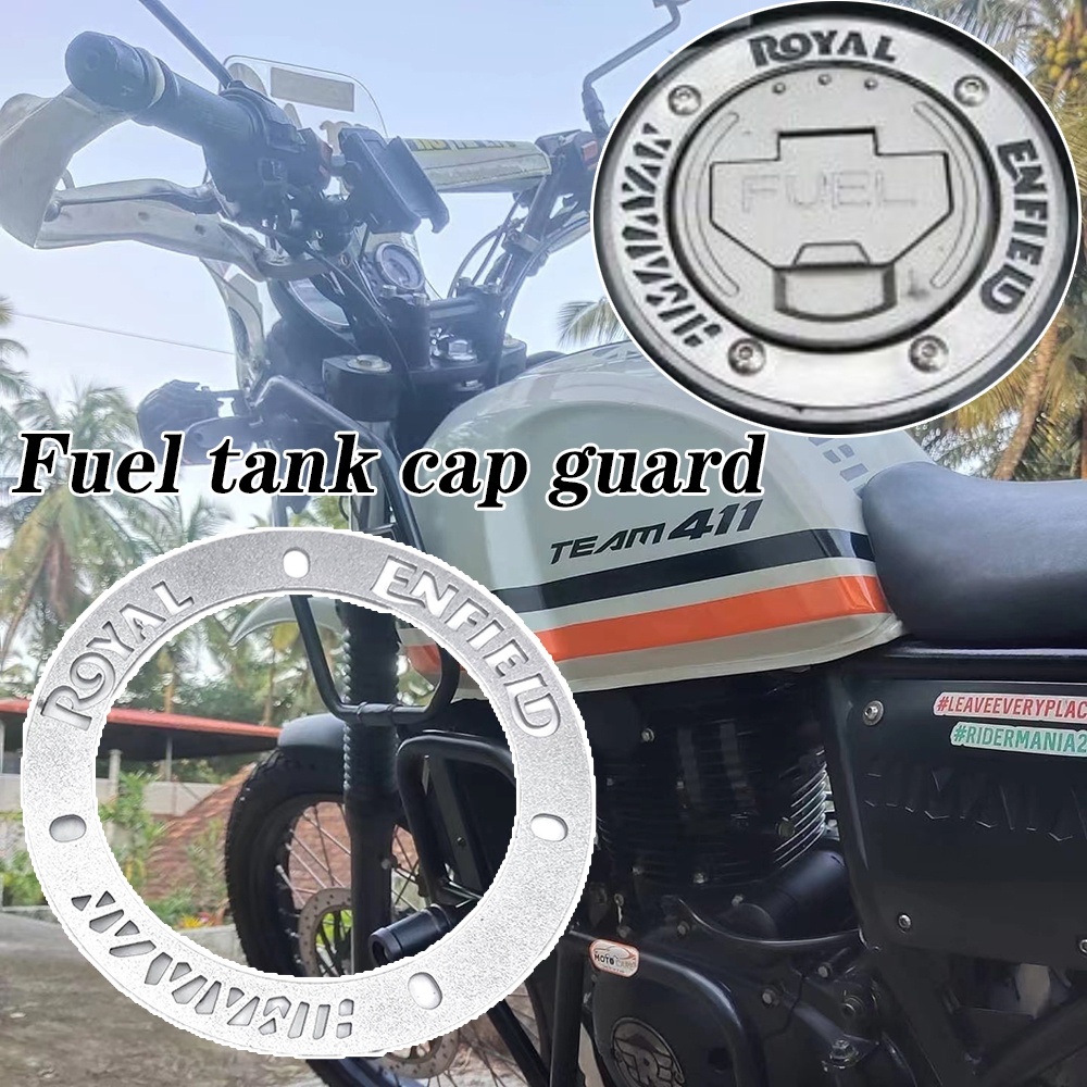 fuel tank cap trim cover For RoyalEnfield Himlayan 411 2021 2022 ...