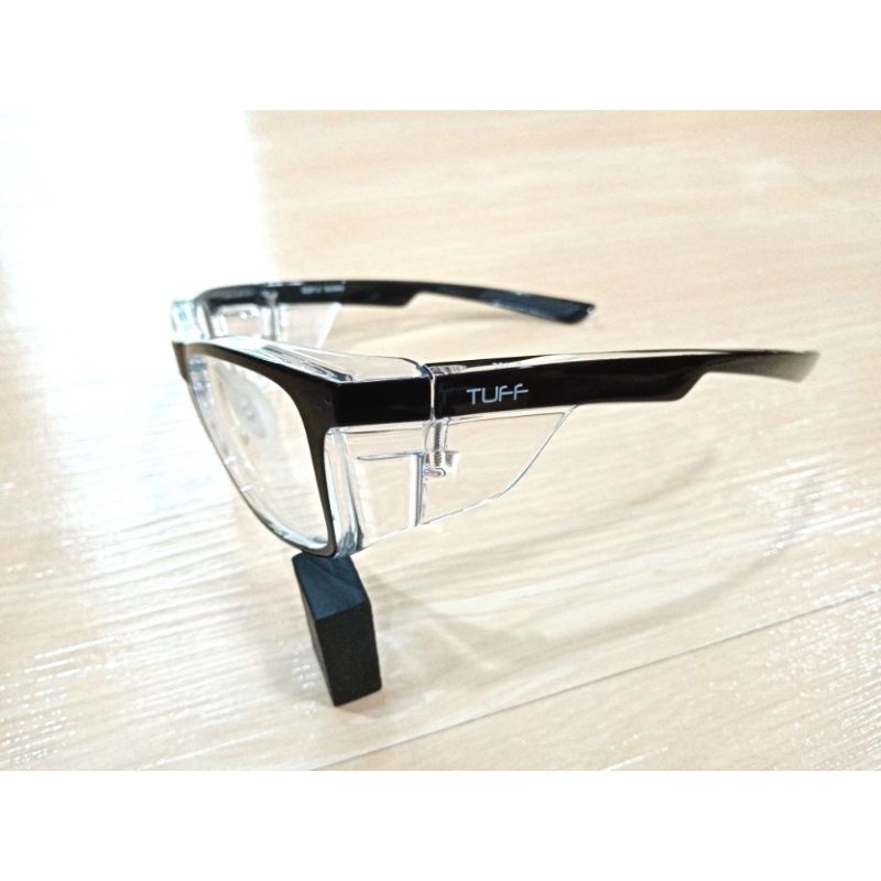 TUFF แว่นตานิรภัย เปลี่ยนเลนส์สายตาได้ Safety Glasses changeable lens ...