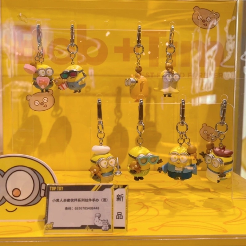 TOPTOY เลือกแบบ KEYCHAIN MINIONS BOBTIM Best Friends พวงกุญแจ มินเนี่ยน ...
