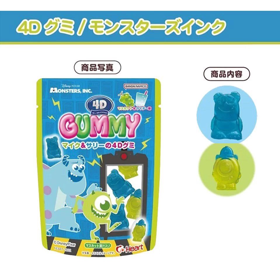 พร้อมส่ง 4D GUMMY Toy Story Little Green Men PompompurinLotsoMonsters ...