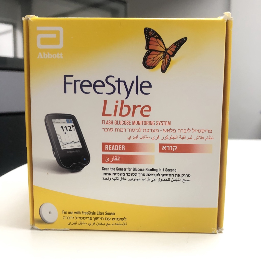 Ready In Stock Abbott Freestyle Libre Flash Glucose Monitoring Reader Kit Shopee Thailand