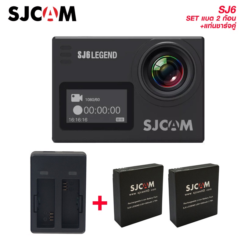 SJCAM SJ6 LEGEND Dual Screen ActionCam ประกัน 6 เดือน - item_better ...