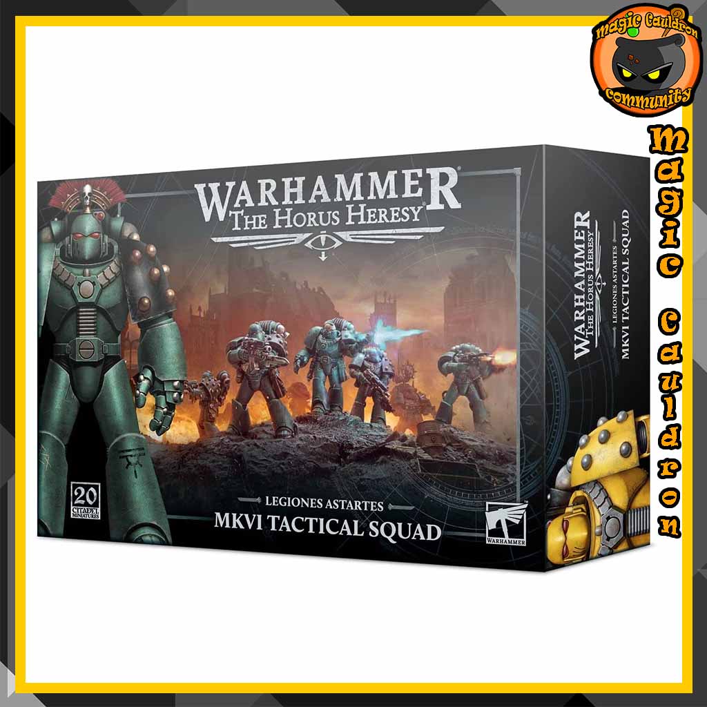 Legiones Astartes Mkvi Tactical squad Warhammer 40000 - magic.cauldron ...