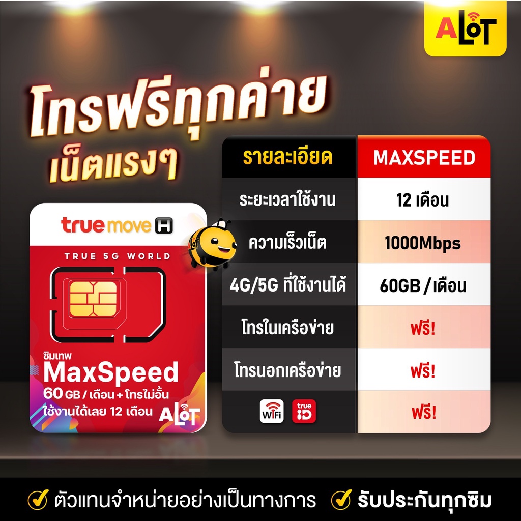 ซิมทรู max60gb เลือกเบอร์ Set5 Simเทพ Sim True รายปี ซิมเน็ตทรู maxspeed 300mbps ซิมเน็ต ซิมเทพ ...
